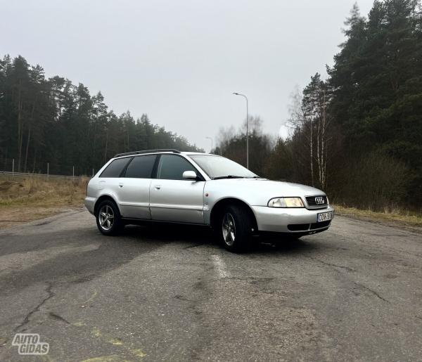 Pelēks Audi A4 1996 Viļņa, ar dzinēja tilpumu 1.90 L un nobraukumu 449 tūkst. km par 1150 €, foto 1 vietnē AUTOMOTO.COM.LV