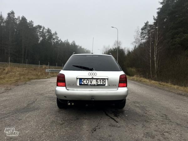 Pelēks Audi A4 1996 Viļņa, ar dzinēja tilpumu 1.90 L un nobraukumu 449 tūkst. km par 1150 €, foto 5 vietnē AUTOMOTO.COM.LV