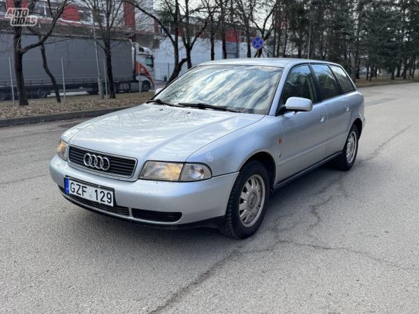 Pelēks Audi A4 1996 Viļņa, ar dzinēja tilpumu 1.90 L un nobraukumu 512 tūkst. km par 840 €, foto 1 vietnē AUTOMOTO.COM.LV