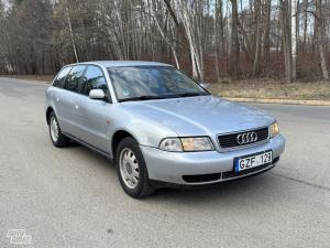 Grey Audi A4 1996 in Vilnius, with an engine capacity of 1.90 L and mileage of 512 thousand km for 840 €, photo 2 on AUTOMOTO.COM.LV