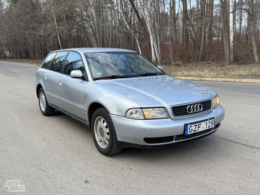 Grey Audi A4 1996 in Vilnius, with an engine capacity of 1.90 L and mileage of 512 thousand km for 840 €, photo 2 on AUTOMOTO.COM.LV
