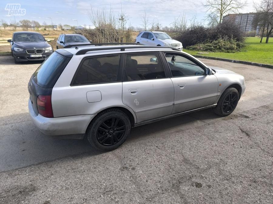 Grey Audi A4 1996 in Klaipeda, with an engine capacity of 1.90 L and mileage of 460 thousand km for 500 €, photo 3 on AUTOMOTO.COM.LV