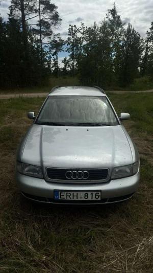Grey Audi A4 1996 in Varena, with an engine capacity of 1.90 L and mileage of 400 thousand km for 700 €, photo  on AUTOMOTO.COM.LV