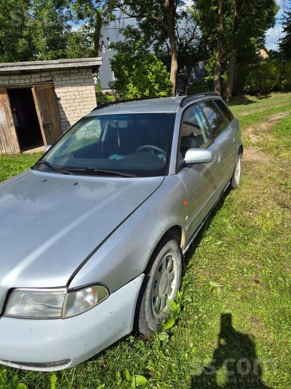 Grey Audi A4 1996 in Rezekne, with an engine capacity of 1.90 L and mileage of 511 thousand km for 300 €, photo 2 on AUTOMOTO.COM.LV