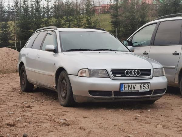 Pelēks Audi A4 1997 Elektrėnai, ar dzinēja tilpumu 1.90 L un nobraukumu 400 tūkst. km par 1350 €, foto 2 vietnē AUTOMOTO.COM.LV