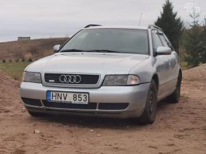 Grey Audi A4 1997 in Elektrenai, with an engine capacity of 1.90 L and mileage of 400 thousand km for 1350 €, photo 3 on AUTOMOTO.COM.LV