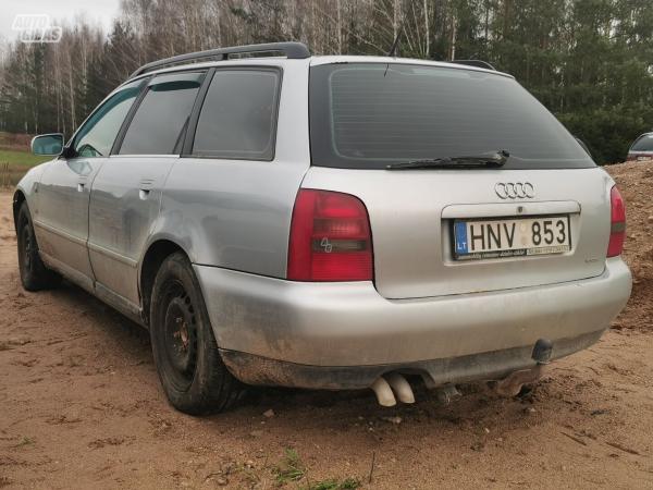 Pelēks Audi A4 1997 Elektrėnai, ar dzinēja tilpumu 1.90 L un nobraukumu 400 tūkst. km par 1350 €, foto 6 vietnē AUTOMOTO.COM.LV