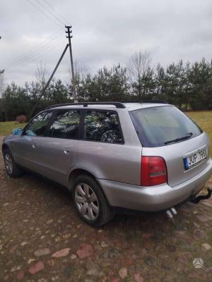 Grey Audi A4 1997 in Alytus, with an engine capacity of 1.90 L and mileage of 375 thousand km for 1800 €, photo  on AUTOMOTO.COM.LV