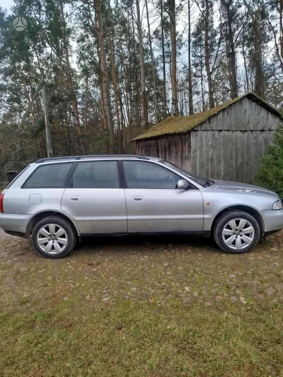 Grey Audi A4 1997 in Alytus, with an engine capacity of 1.90 L and mileage of 375 thousand km for 1800 €, photo 5 on AUTOMOTO.COM.LV