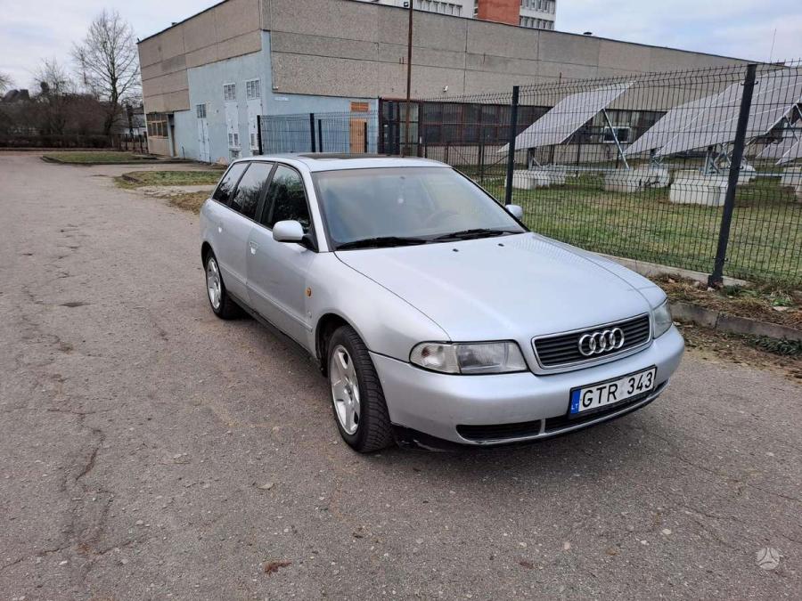 Grey Audi A4 1997 in Kaunas, with an engine capacity of 1.90 L and mileage of 514 thousand km for 1500 €, photo 3 on AUTOMOTO.COM.LV