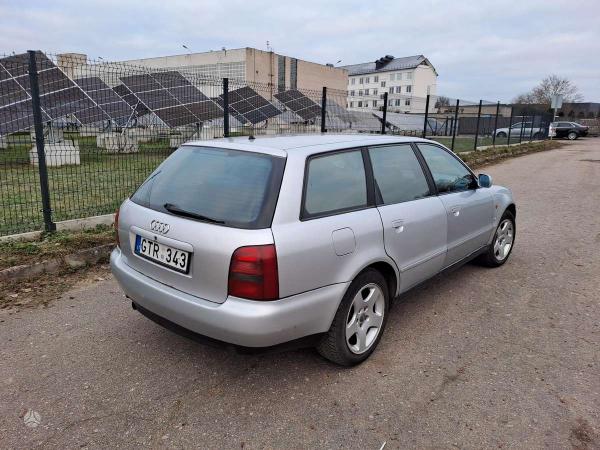 Pelēks Audi A4 1997 Kauņa, ar dzinēja tilpumu 1.90 L un nobraukumu 514 tūkst. km par 1500 €, foto 4 vietnē AUTOMOTO.COM.LV