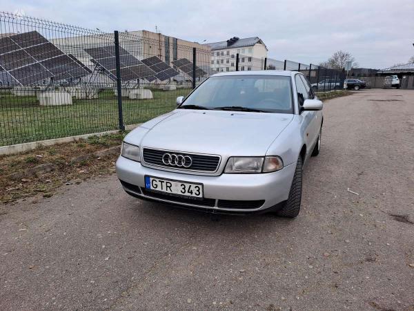Pelēks Audi A4 1997 Kauņa, ar dzinēja tilpumu 1.90 L un nobraukumu 514 tūkst. km par 1500 €, foto 6 vietnē AUTOMOTO.COM.LV