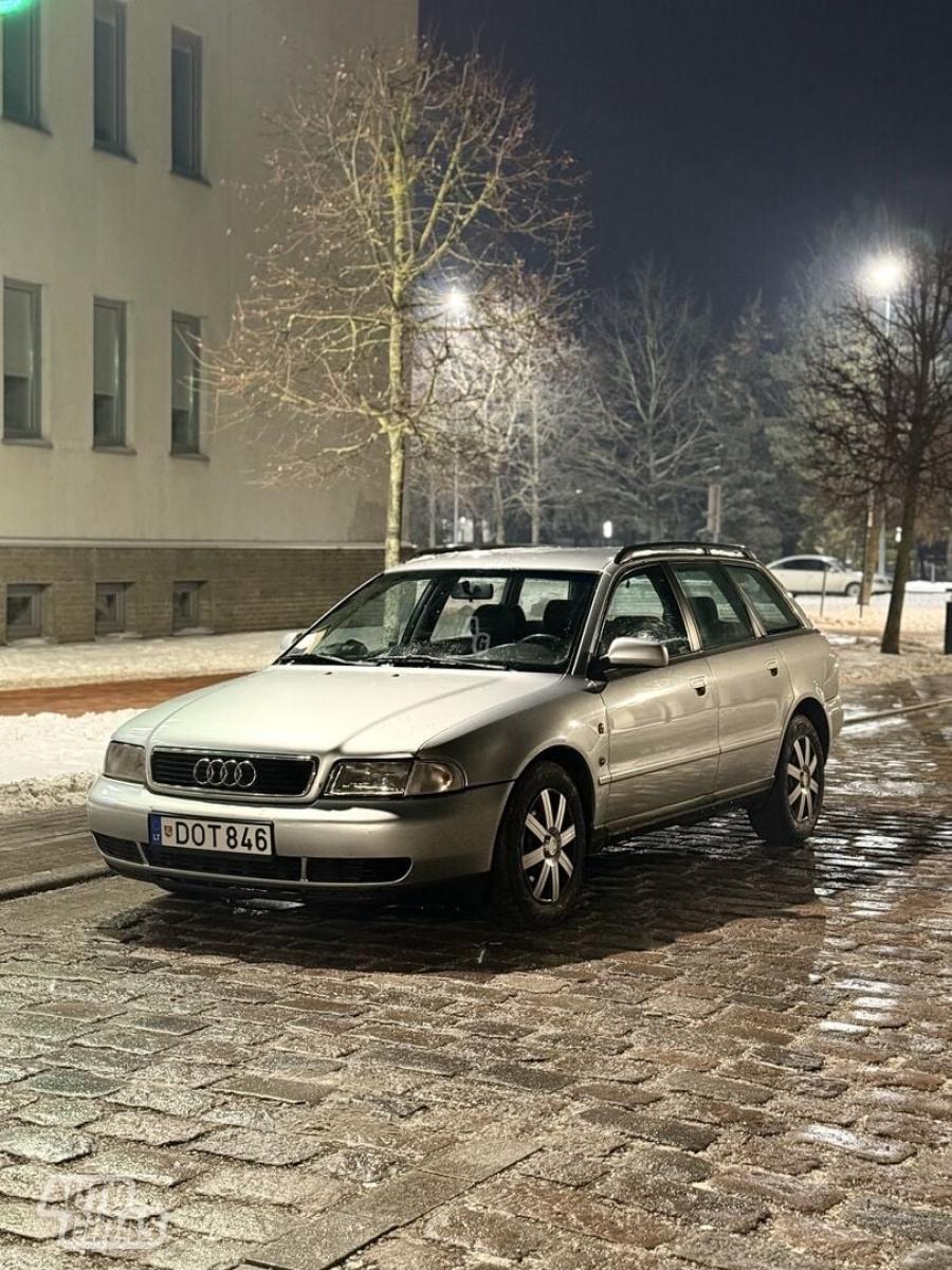 Grey Audi A4 1997 in Marijampole, with an engine capacity of 1.90 L and mileage of 300 thousand km for 990 €, photo 4 on AUTOMOTO.COM.LV