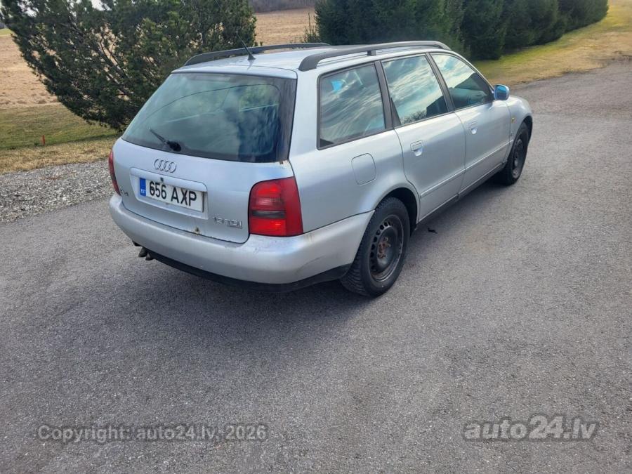 Grey Audi A4 1997 in Tallinn, with an engine capacity of 1.90 L and mileage of 0 thousand km for 2300 €, photo 3 on AUTOMOTO.COM.LV