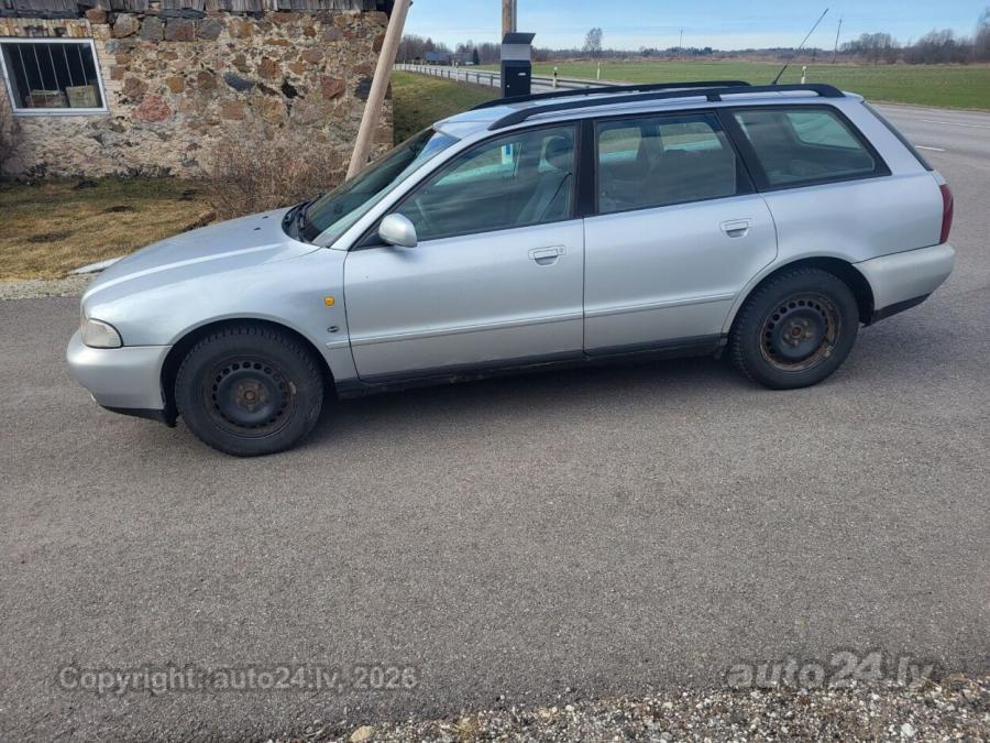 Grey Audi A4 1997 in Tallinn, with an engine capacity of 1.90 L and mileage of 0 thousand km for 2300 €, photo 4 on AUTOMOTO.COM.LV
