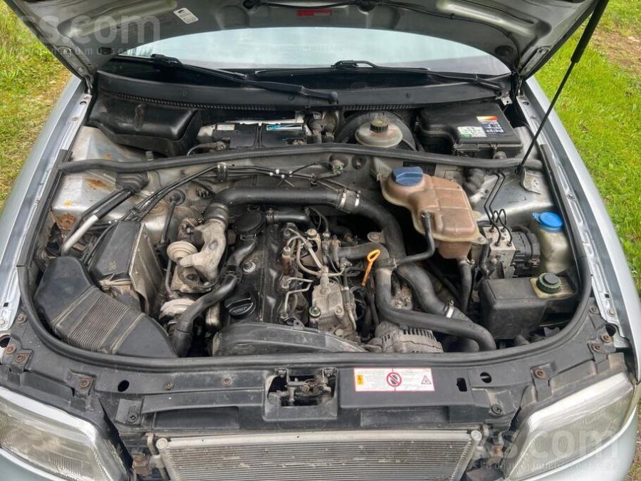 Pelēks Audi A4 1997 Talsi, ar dzinēja tilpumu 1.90 L un nobraukumu 474 tūkst. km par 1700 €, foto 8 vietnē AUTOMOTO.COM.LV