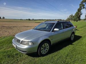 Grey Audi A4 1997 in Elektrenai, with an engine capacity of 1.90 L and mileage of 300 thousand km for 850 €, photo 3 on AUTOMOTO.COM.LV