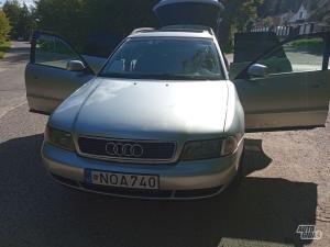 Pelēks Audi A4 1997 Viļņa, ar dzinēja tilpumu 1.90 L un nobraukumu 387 tūkst. km par 990 €, foto 14 vietnē AUTOMOTO.COM.LV