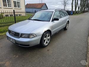 Grey Audi A4 1998 in Alytus, with an engine capacity of 1.90 L and mileage of 349 thousand km for 850 €, photo  on AUTOMOTO.COM.LV
