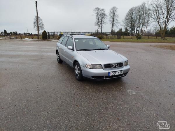 Pelēks Audi A4 1998 Vilkaviškis, ar dzinēja tilpumu 1.90 L un nobraukumu 350 tūkst. km par 1150 €, foto 4 vietnē AUTOMOTO.COM.LV