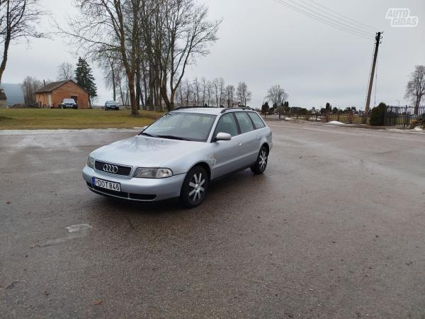 Pelēks Audi A4 1998 Vilkaviškis, ar dzinēja tilpumu 1.90 L un nobraukumu 350 tūkst. km par 1150 €, foto 5 vietnē AUTOMOTO.COM.LV