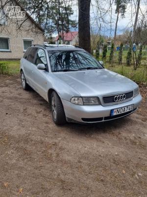 Grey Audi A4 1998 in Vievis, with an engine capacity of 1.90 L and mileage of 360 thousand km for 900 €, photo  on AUTOMOTO.COM.LV
