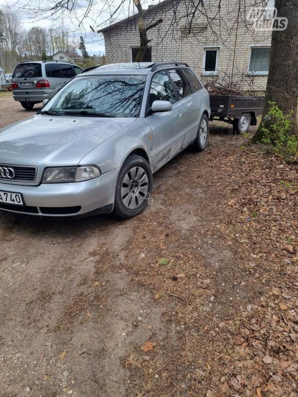 Grey Audi A4 1998 in Vievis, with an engine capacity of 1.90 L and mileage of 360 thousand km for 900 €, photo 2 on AUTOMOTO.COM.LV