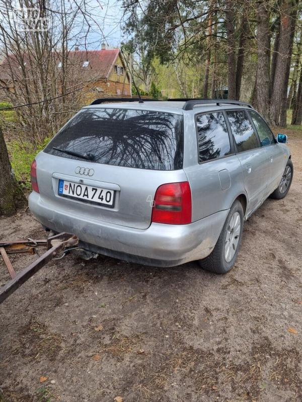 Grey Audi A4 1998 in Vievis, with an engine capacity of 1.90 L and mileage of 360 thousand km for 900 €, photo 5 on AUTOMOTO.COM.LV