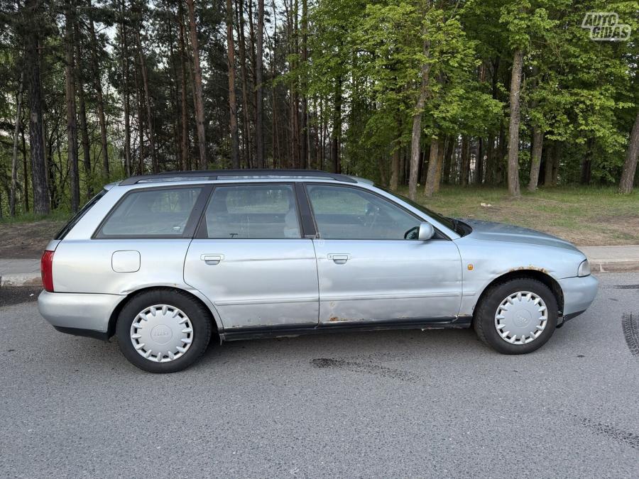 Pelēks Audi A4 1998 Viļņa, ar dzinēja tilpumu 1.90 L un nobraukumu 434 tūkst. km par 400 €, foto 6 vietnē AUTOMOTO.COM.LV