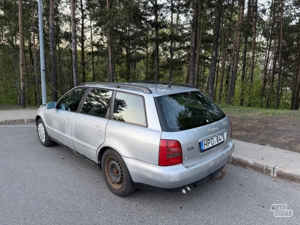 Grey Audi A4 1998 in Vilnius, with an engine capacity of 1.90 L and mileage of 434 thousand km for 400 €, photo 7 on AUTOMOTO.COM.LV