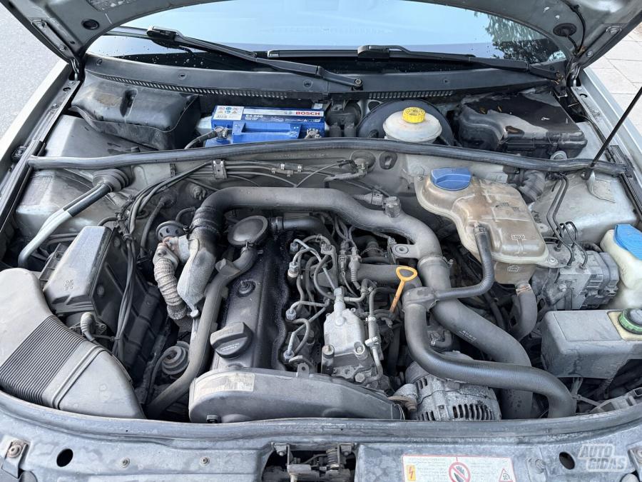 Pelēks Audi A4 1998 Viļņa, ar dzinēja tilpumu 1.90 L un nobraukumu 434 tūkst. km par 400 €, foto 21 vietnē AUTOMOTO.COM.LV
