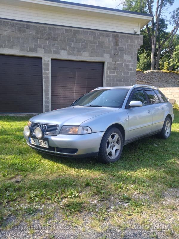 Grey Audi A4 1998 in Tallinn, with an engine capacity of 1.90 L and mileage of 0 thousand km for 1850 €, photo 1 on AUTOMOTO.COM.LV