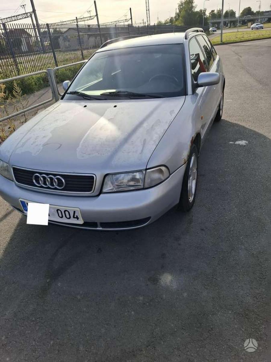 Grey Audi A4 1998 in Siauliai, with an engine capacity of 1.90 L and mileage of 372 thousand km for 870 €, photo 3 on AUTOMOTO.COM.LV