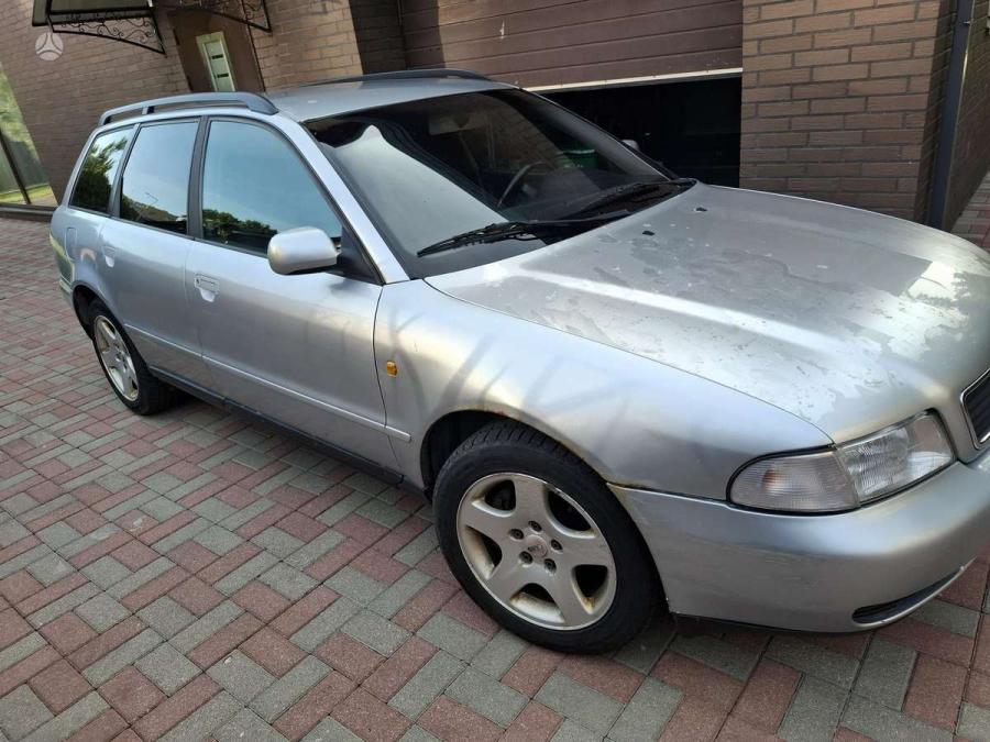 Grey Audi A4 1998 in Siauliai, with an engine capacity of 1.90 L and mileage of 372 thousand km for 870 €, photo 13 on AUTOMOTO.COM.LV
