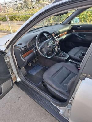 Grey Audi A4 1998 in Siauliai, with an engine capacity of 1.90 L and mileage of 372 thousand km for 870 €, photo 16 on AUTOMOTO.COM.LV