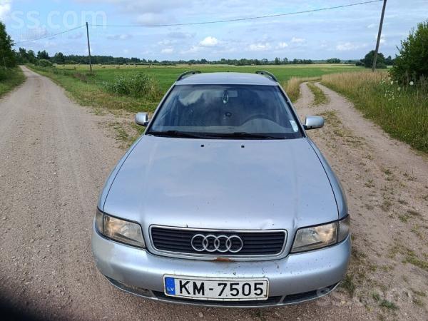 Grey Audi A4 1998 in Balvi, with an engine capacity of 1.90 L and mileage of 571 thousand km for 500 €, photo 3 on AUTOMOTO.COM.LV