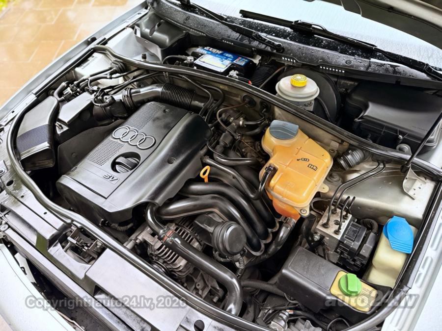 Grey Audi A4 1998 in Tallinn, with an engine capacity of 1.80 L and mileage of 300 thousand km for 1499 €, photo 8 on AUTOMOTO.COM.LV