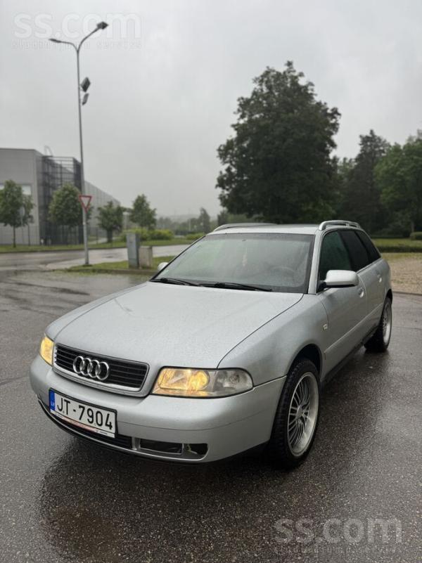Grey Audi A4 1999 in Tukums, with an engine capacity of 1.90 L and mileage of 341 thousand km for 4800 €, photo 1 on AUTOMOTO.COM.LV