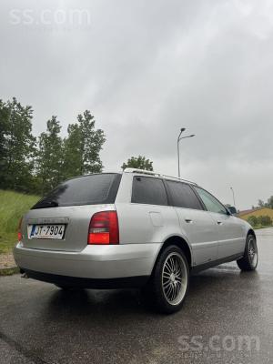 Grey Audi A4 1999 in Tukums, with an engine capacity of 1.90 L and mileage of 341 thousand km for 4800 €, photo 3 on AUTOMOTO.COM.LV