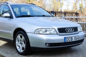 Pelēks Audi A4 1999 Kauņa, ar dzinēja tilpumu 1.90 L un nobraukumu 307 tūkst. km par 699 €, foto 4 vietnē AUTOMOTO.COM.LV