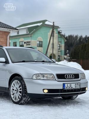 Grey Audi A4 1999 in Vilnius, with an engine capacity of 1.90 L and mileage of 239 thousand km for 1799 €, photo 2 on AUTOMOTO.COM.LV