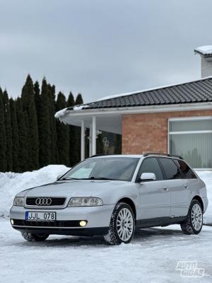 Grey Audi A4 1999 in Vilnius, with an engine capacity of 1.90 L and mileage of 239 thousand km for 1799 €, photo 4 on AUTOMOTO.COM.LV