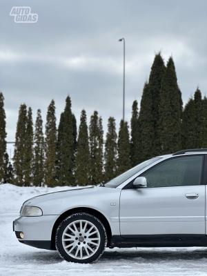 Grey Audi A4 1999 in Vilnius, with an engine capacity of 1.90 L and mileage of 239 thousand km for 1799 €, photo 8 on AUTOMOTO.COM.LV