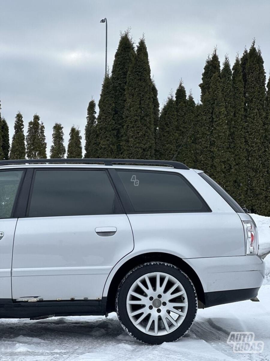 Grey Audi A4 1999 in Vilnius, with an engine capacity of 1.90 L and mileage of 239 thousand km for 1799 €, photo 9 on AUTOMOTO.COM.LV