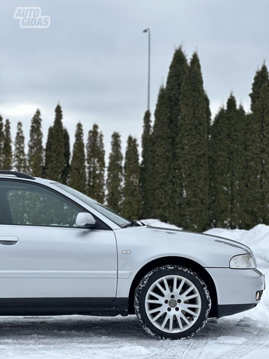 Grey Audi A4 1999 in Vilnius, with an engine capacity of 1.90 L and mileage of 239 thousand km for 1799 €, photo 11 on AUTOMOTO.COM.LV