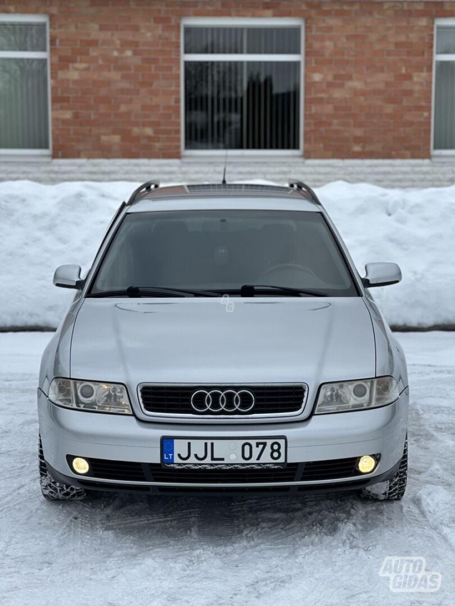 Grey Audi A4 1999 in Vilnius, with an engine capacity of 1.90 L and mileage of 239 thousand km for 1799 €, photo 25 on AUTOMOTO.COM.LV