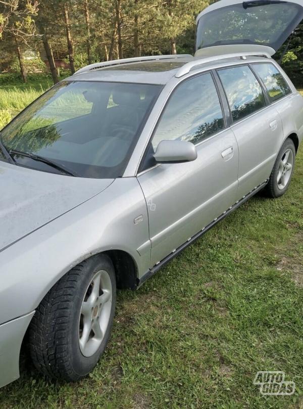 Grey Audi A4 1999 in Vilnius, with an engine capacity of 2.50 L and mileage of 385 thousand km for 800 €, photo 2 on AUTOMOTO.COM.LV