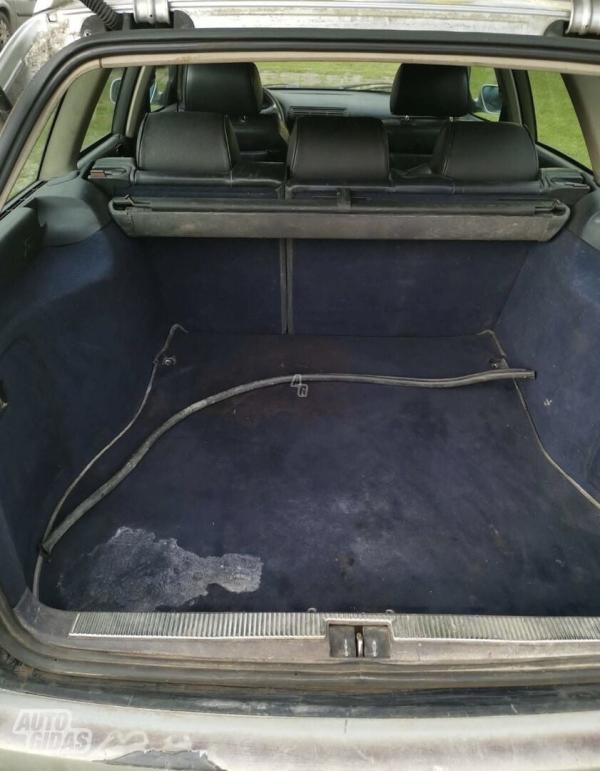 Grey Audi A4 1999 in Vilnius, with an engine capacity of 2.50 L and mileage of 385 thousand km for 800 €, photo 10 on AUTOMOTO.COM.LV