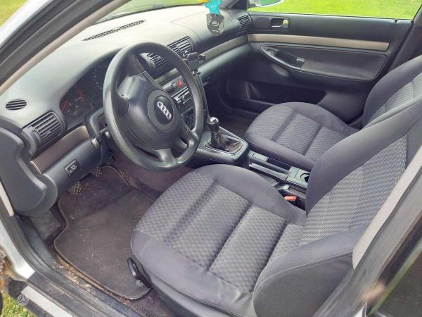 Grey Audi A4 1999 in Vilnius, with an engine capacity of 1.90 L and mileage of 458 thousand km for 1200 €, photo 3 on AUTOMOTO.COM.LV