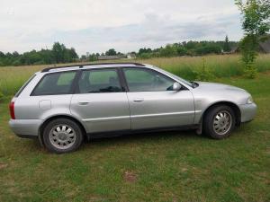 Pelēks Audi A4 1999 Viļņa, ar dzinēja tilpumu 1.90 L un nobraukumu 458 tūkst. km par 1200 €, foto 8 vietnē AUTOMOTO.COM.LV